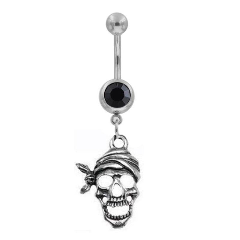 Piercing de pirata – caveira-mexicana.com